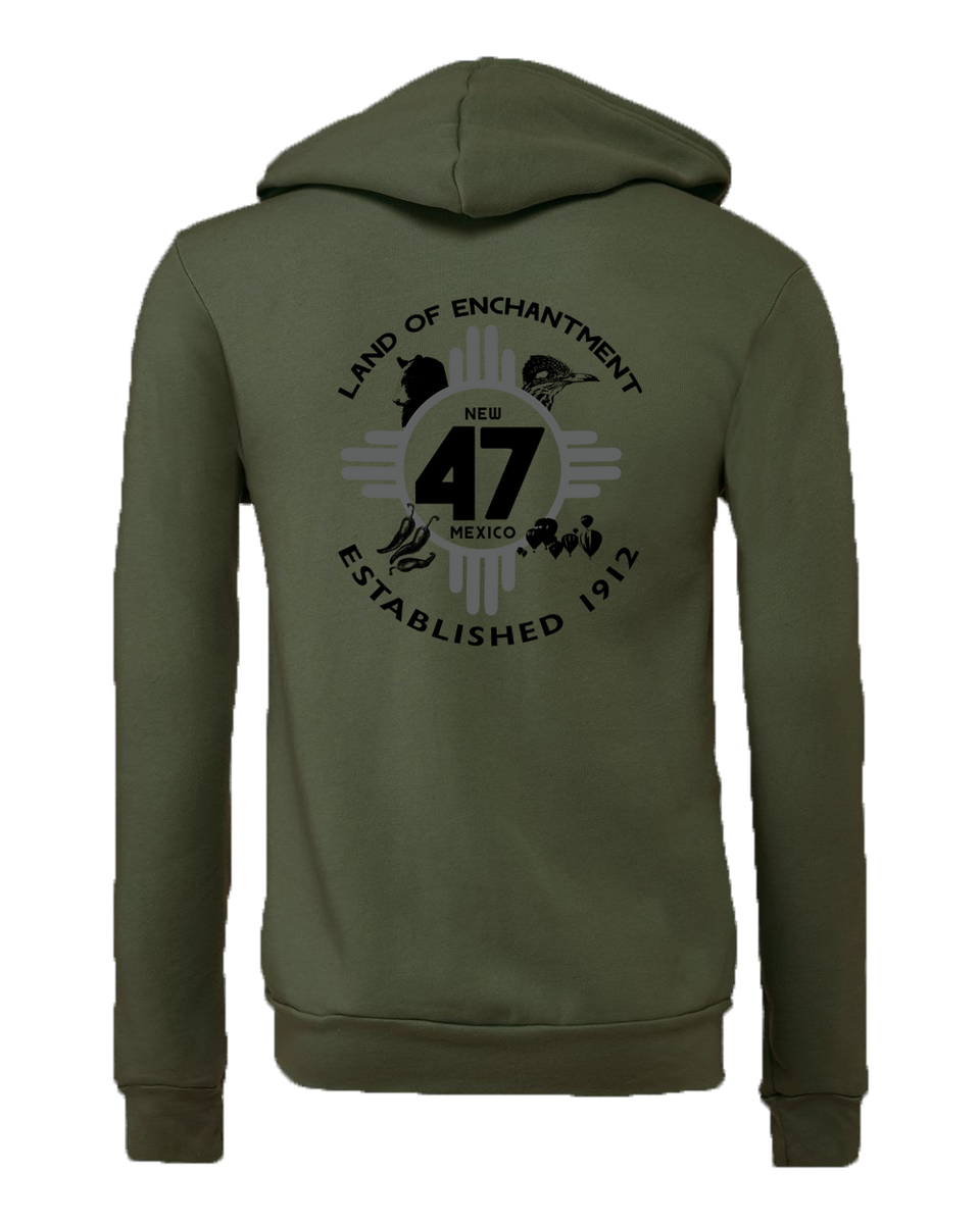 47 Military Zip Hoodie – NM47